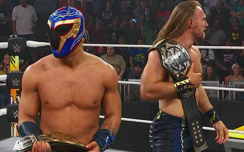 Nathan Frazer And Axiom Become New Nxt Tag Team Champions On 4 9 Wwe Nxt