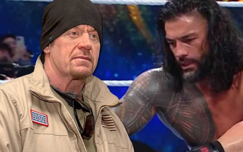 The Undertaker Reveals Backstage Environment Following Roman Reigns ...