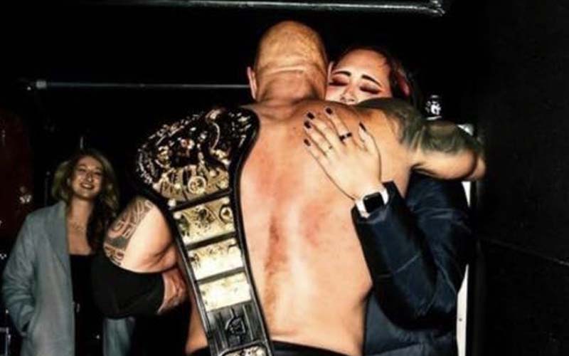 Unseen Photo of The Rock With Daughter Ava From WrestleMania 40 ...