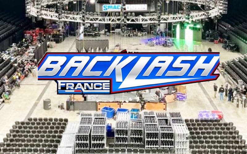 First Look at New Stage for 2024 WWE Backlash Event