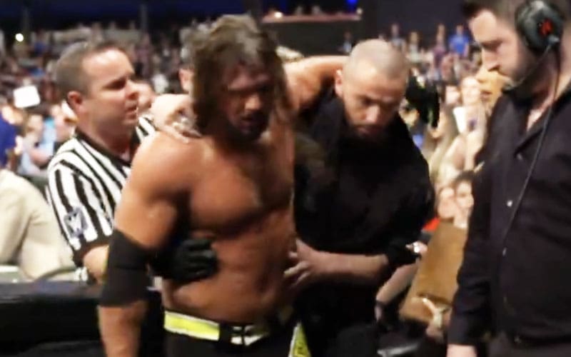 AJ Styles Required Urgent Medical Attention After 'I Quit' Match at ...