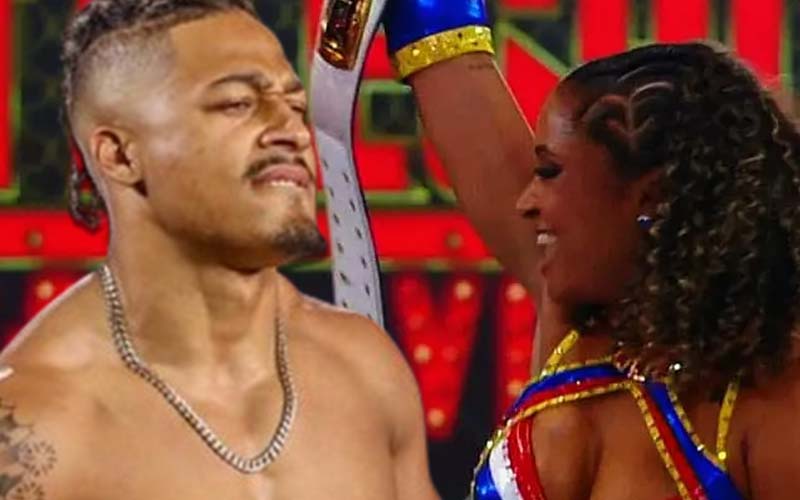 Carmelo Hayes Shares Heartfelt Message for Kelani Jordan's Historic Win at 2024 WWE NXT Battleground