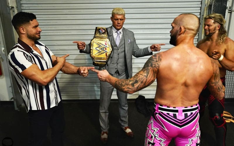 Cody Rhodes Recreates Iconic Spider-Man Meme With Ex-AEW Stars After 6/ ...