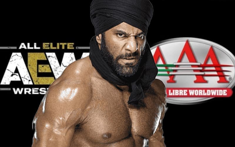 Jinder Mahal Tagging with AEW Star for AAA Debut