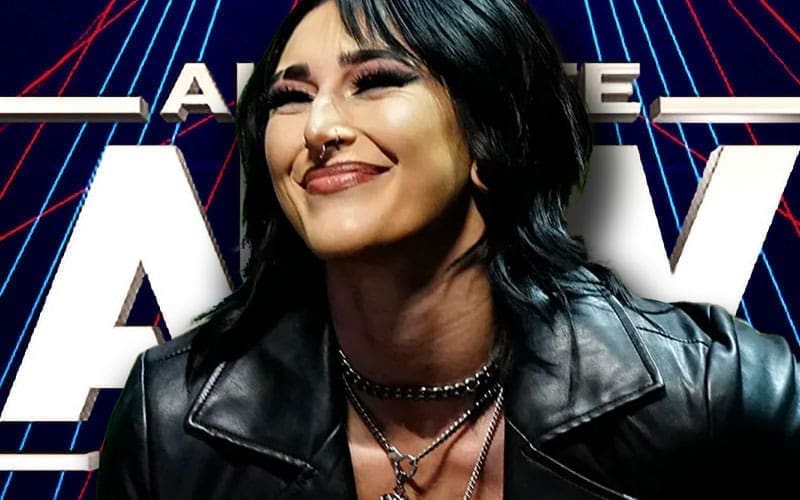 Rhea Ripley Backstage During Recent AEW Event Amidst Injury Hiatus