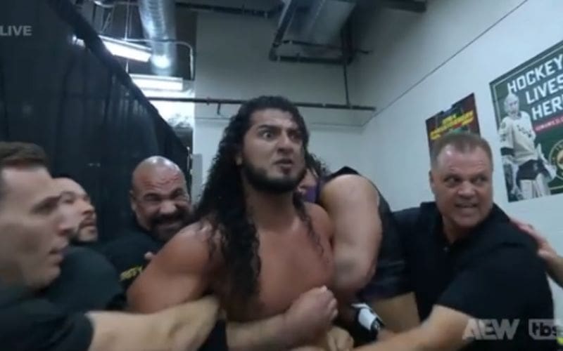 WCW Legend Glacier Spotted As Security During 6/12 AEW Dynamite