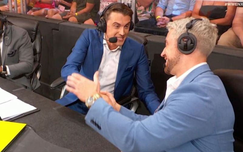 Joe Hendry Joins WWE NXT Announce Table During 7/16 Episode