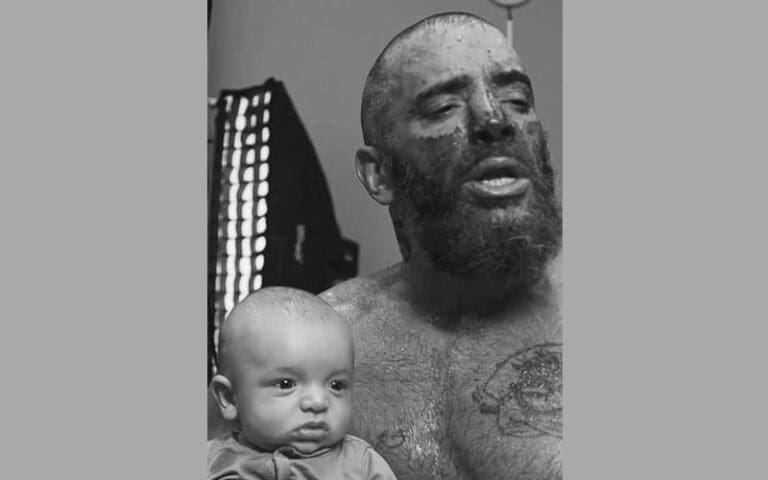 Mark Briscoe Introduces The World To Baby Jay Briscoe After Recent Win ...