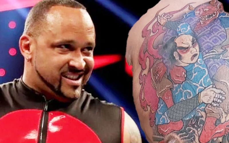 MVP Shows Off New Tattoo During WWE Television Hiatus