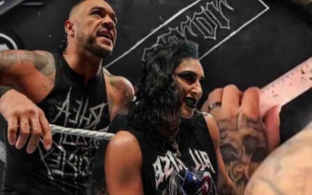 Rhea Ripley & Damian Priest’s Matching Outfit for WWE Bad Blood Unveiled