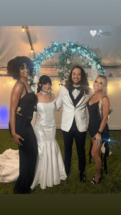 Tatum Paxpley and Javier Bernal Tie the Knot