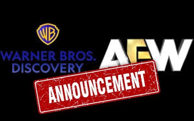 AEW Preparing Promotional Materials for Warner Bros Discovery Television Deal Announcement