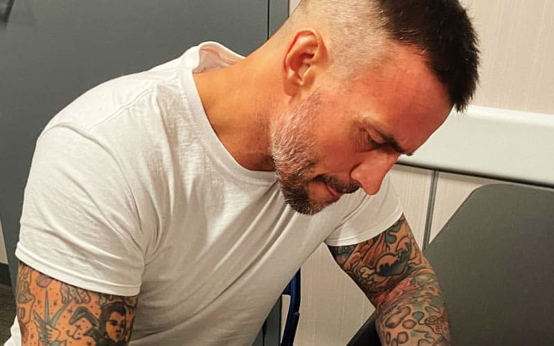 CM Punk Shares Behind-the-Scenes Photos of WWE Contract Signing with ...