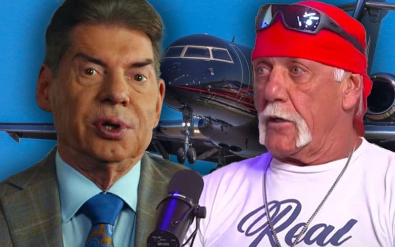 Hulk Hogan Reveals Bizarre Nickname He Has for Vince McMahon's Private Jet