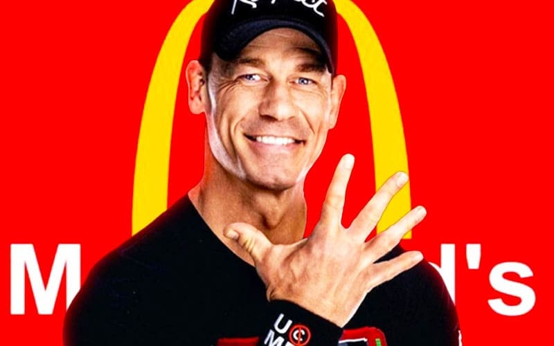 John Cena Announces Live Stream Collaboration with Food Giant McDonald ...