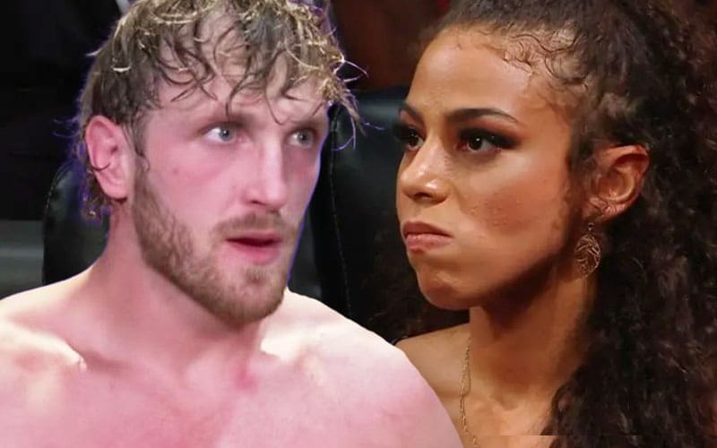 Logan Paul Reacts to Samantha Irvin's WWE Departure
