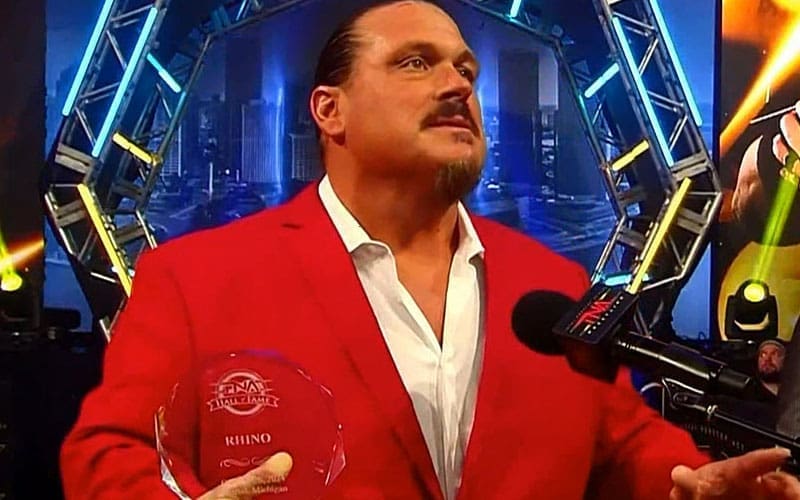 Rhino and Bob Ryder Inducted into TNA Wrestling Hall of Fame During ...