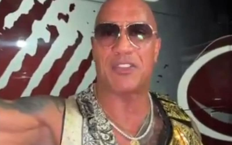 The Rock Goes Live on Instagram for Promo After WWE Bad Blood 2024