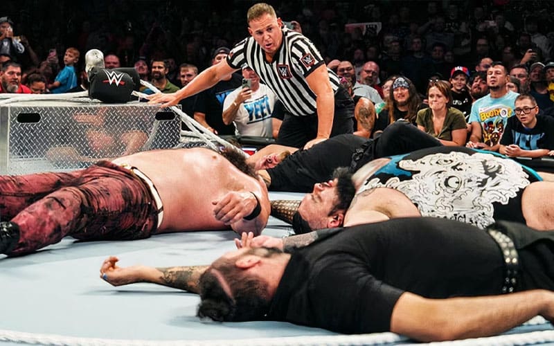 WWE's Backstage Reaction to Ring Collapsing Spot During 9/30 RAW Unveiled