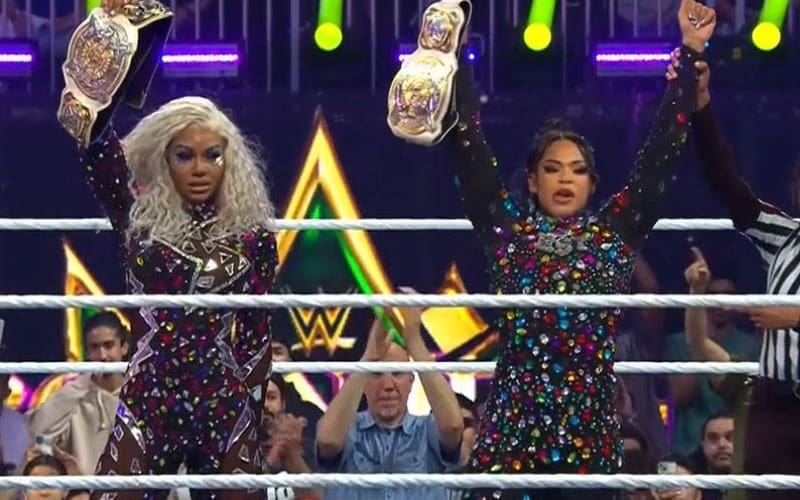 Bianca Belair & Jade Cargill Retain Women's Tag Team Titles In Wild Crown Jewel 2024 Match