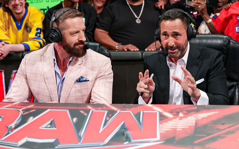 Interesting Note on Commentary Team for WWE RAW During 11/4 Taping