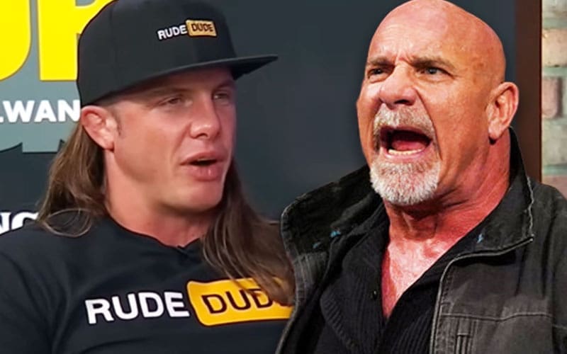 Matt Riddle Doesn't Believe Goldberg Wants to Face Him in Retirement Match