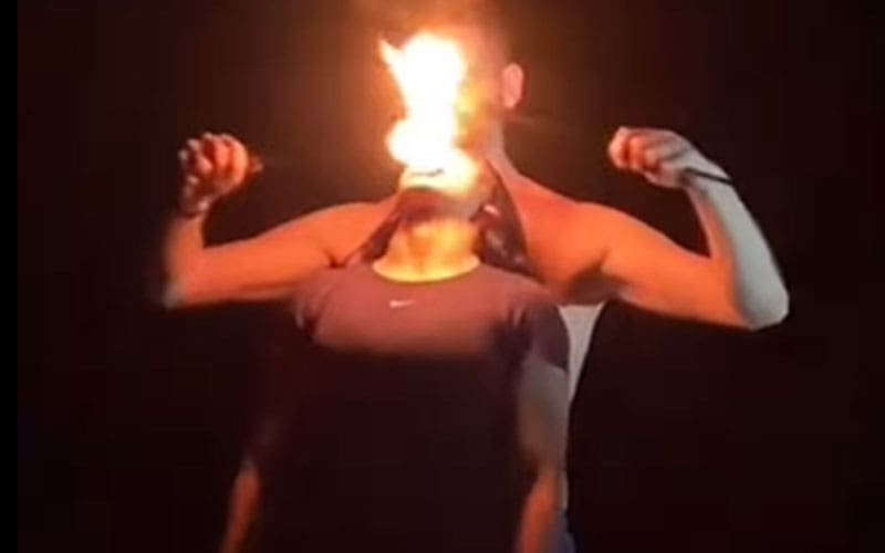 WWE NXT Star Dani Palmer Shows Courage By Swallowing Fireball