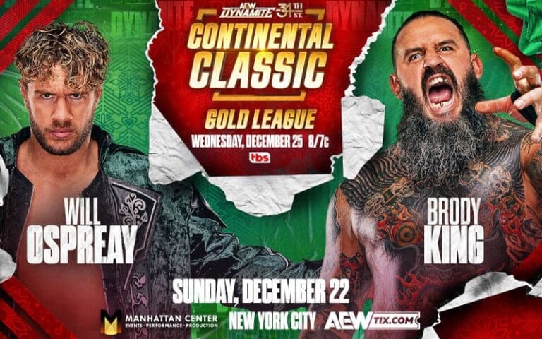 AEW Dynamite: Miracle on 34th Street Taping Preview – December 25, 2024 ...