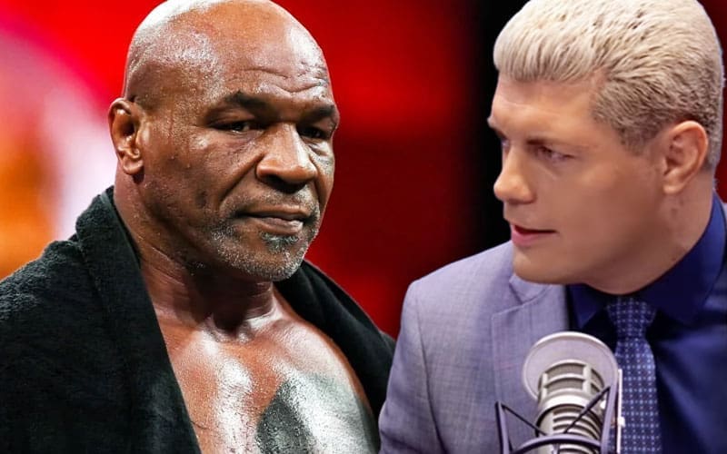 Cody Rhodes Reveals Bizarre Story of Oiling Up Mike Tyson Backstage