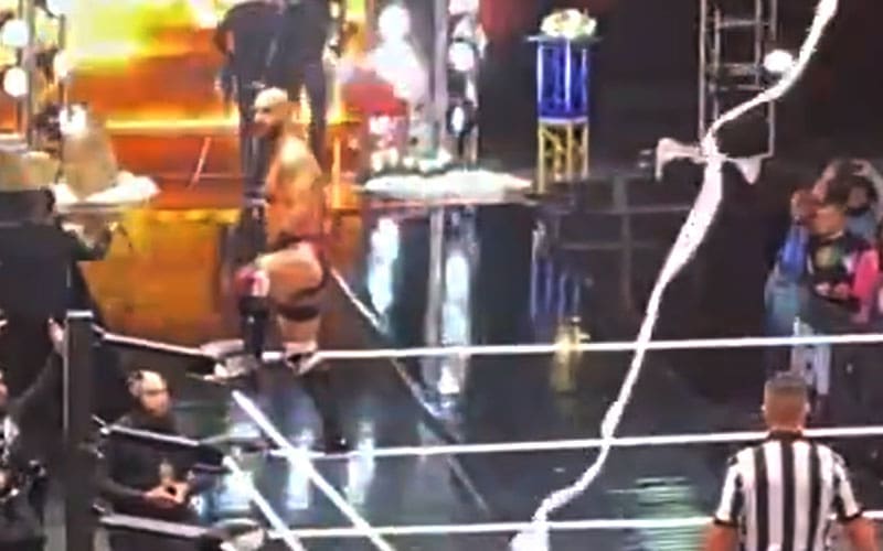 Fans Keep Toilet Paper Trend Going at Ricochet During AEW Dynamite ...