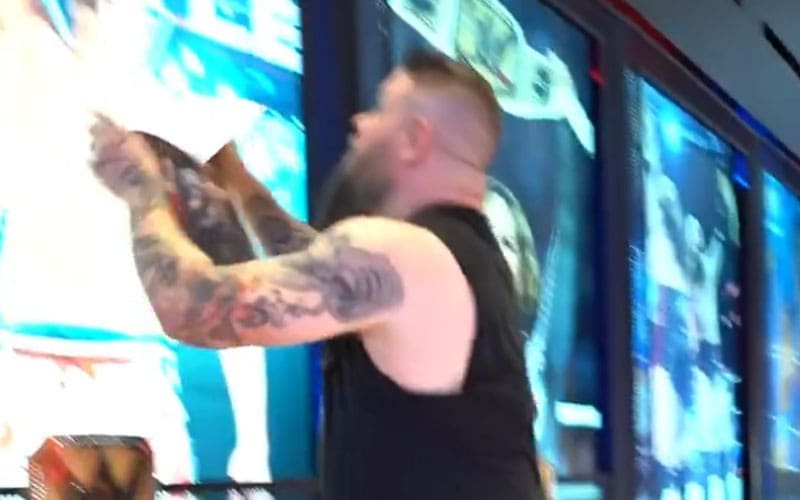 Kevin Owens Vandalizes Cody Rhodes’ Poster at WWE Headquarters During ...