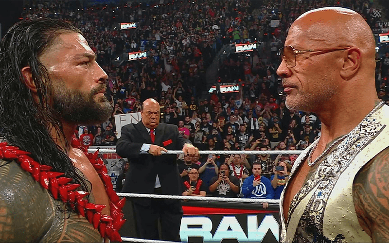 The Rock Crowns Roman Reigns With Ula Fala After Tribal Combat Win ...