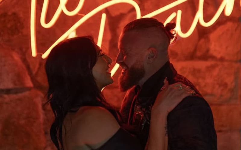 Rhea Ripley Sends Valentine’s Day Love to AEW’s Buddy Matthews