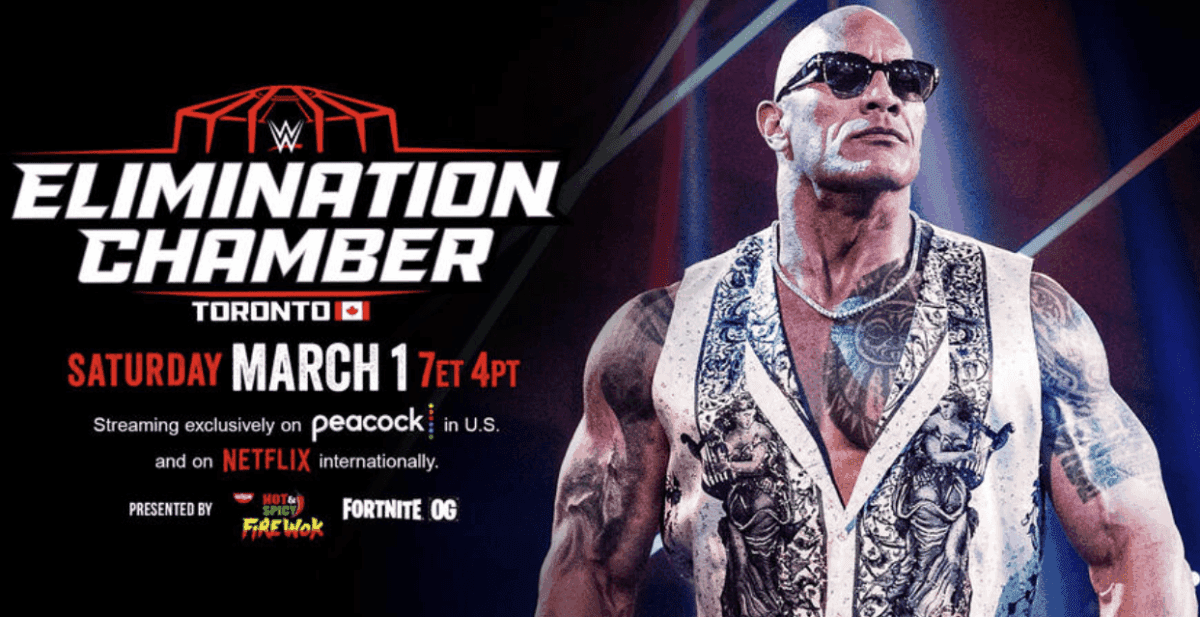 The Rock’s Elimination Chamber Promo Sparks Backstage Heat Over Ad ...