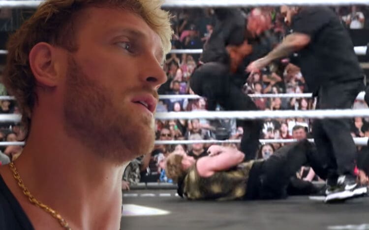 Logan Paul Claims Bron Breakker Kicked Him Accidently Right in the ...