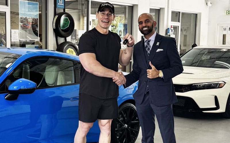 John Cena Adds Brand-New Honda Prelude to His Car Collection