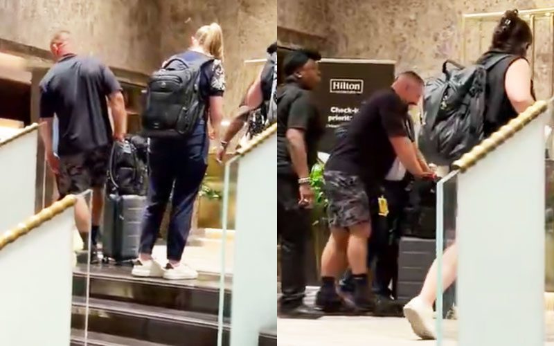 Bron Breakker Spotted Limping Badly In Hotel Lobby After WWE RAW