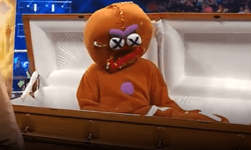 Gingerbread Man Funeral Ends With The Dead Rising During 5/8 WWE SmackDown