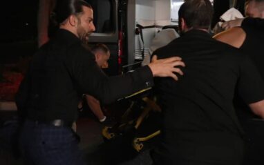 Tony D'Angelo Carted Off In Ambulance After Parking Lot Fireball Attack ...